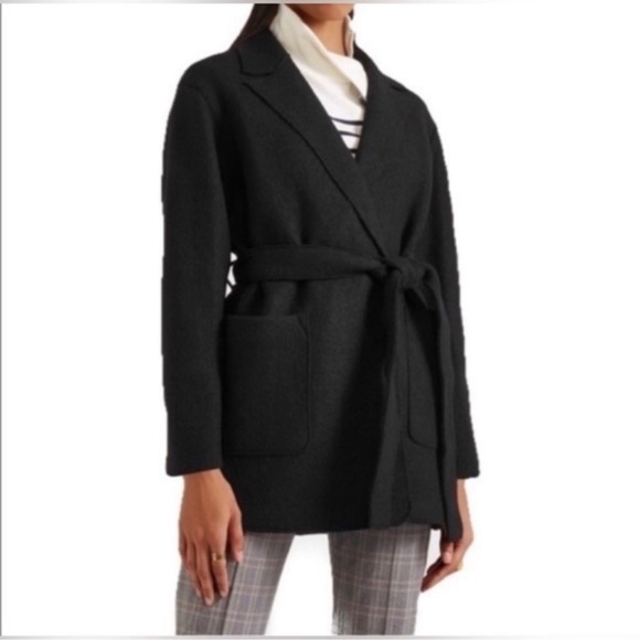J. Crew | Jackets & Coats | J Crew Belted Wool Wrap Coat | Poshmark